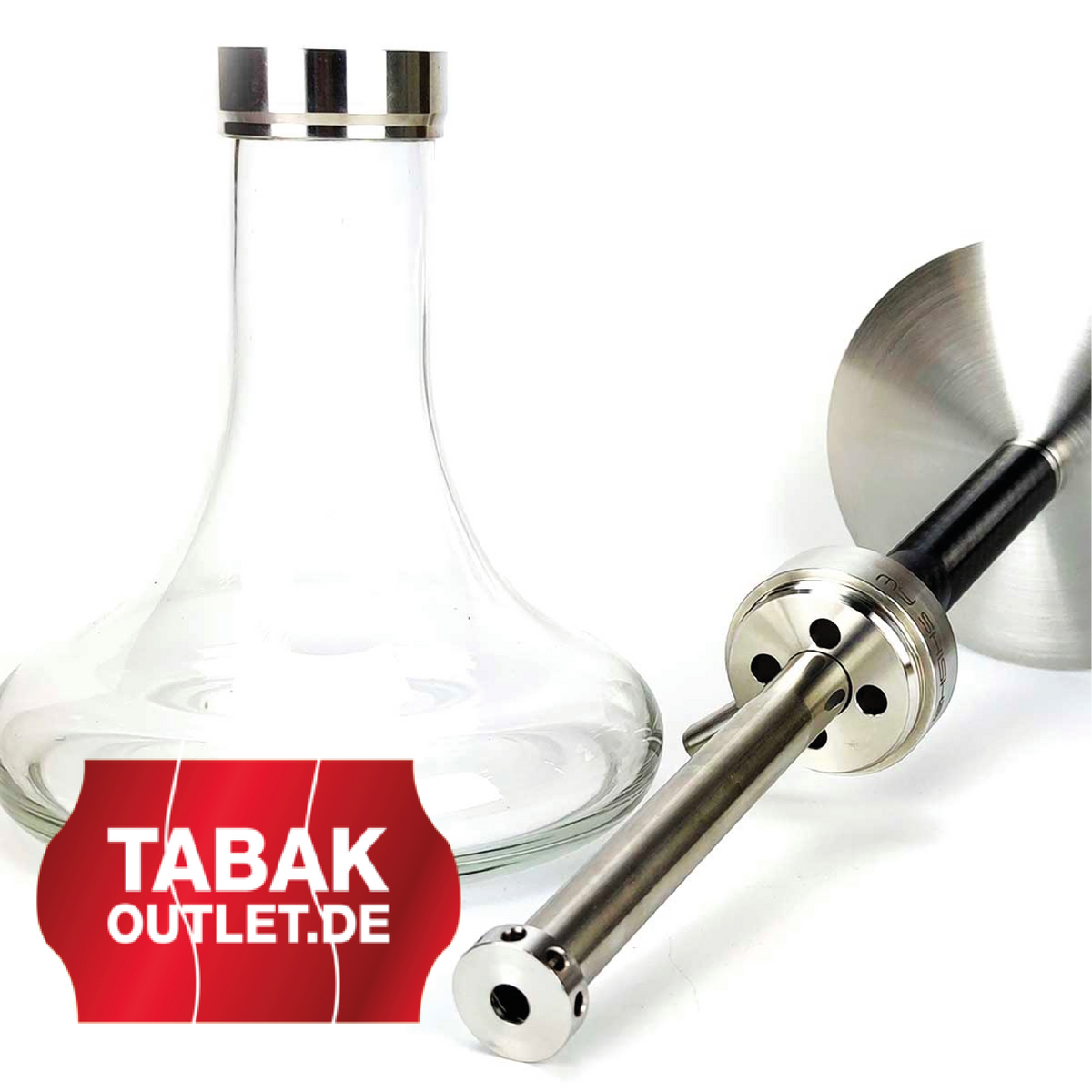 MY SHISHA GHOST EDELSTAHL CARBON IM SET | Tabakoutlet.de